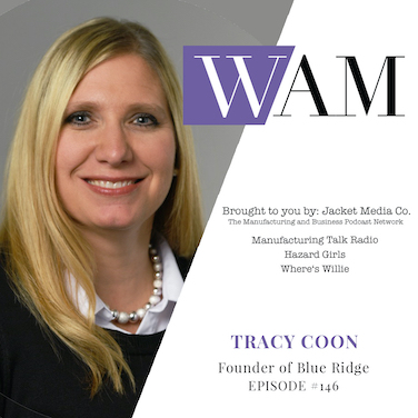 Frances Brunelle welcomes guest, Tracy Coon from Blue Ridge Global.